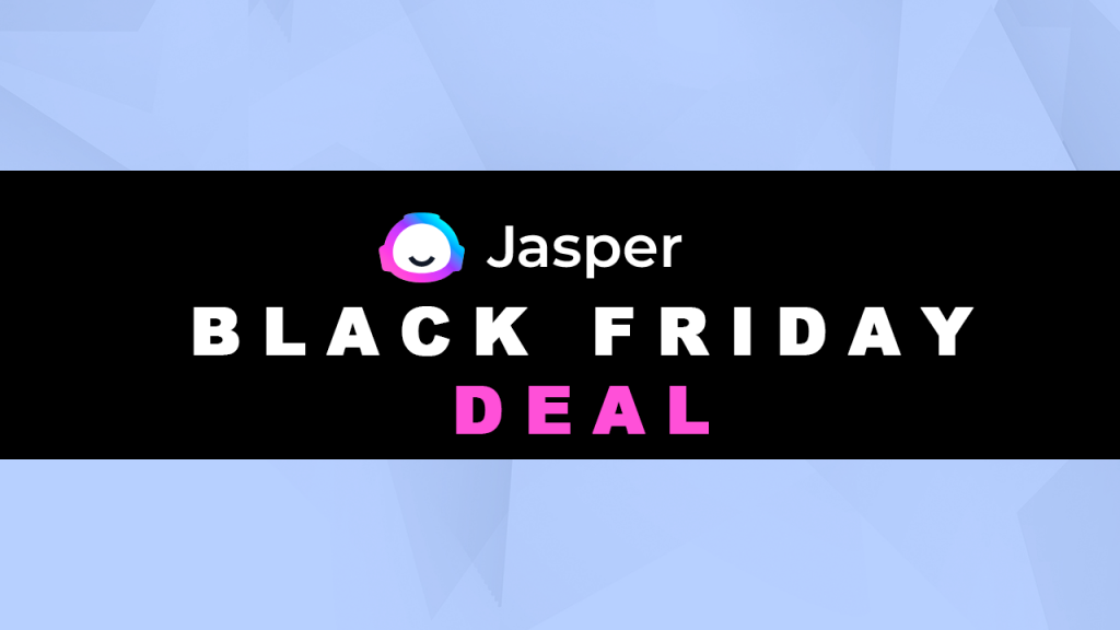 Jasper AI Black Friday and Cyber Monday 2026 Deals | Hugo Slim